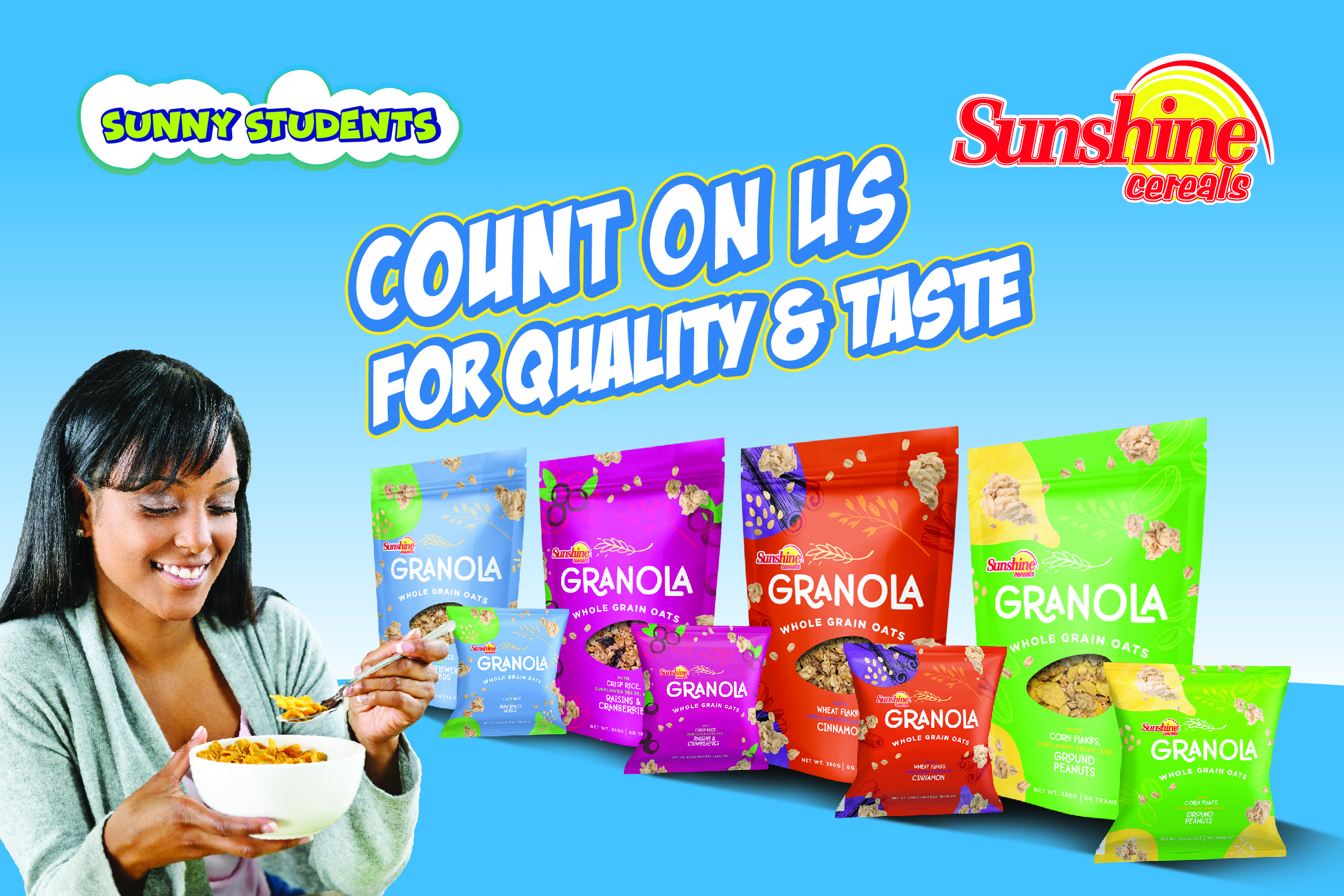 pennacool Sunshine Cereals Microsite Scoreboard